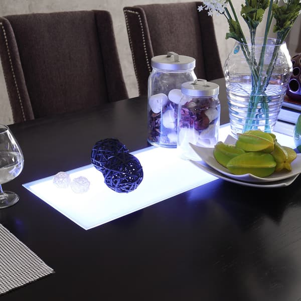 INSPIRE Q Lorin Modern LED Light System Inlay Dining Table - Bed Bath ...