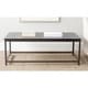 SAFAVIEH Alec Distressed Black Coffee Table - 48" x 24" x 17.7" - Bed ...
