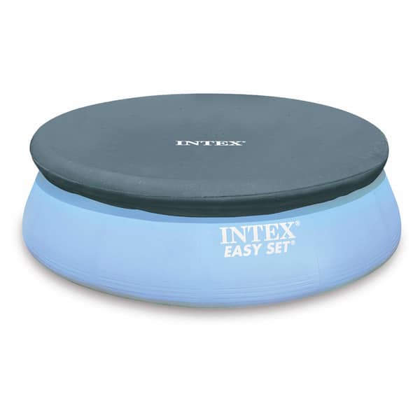 Intex 15-foot Easy Set Pool Cover - Bed Bath & Beyond - 8682980