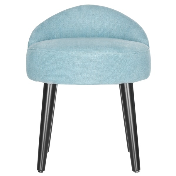 Safavieh Mid-Century Modern Brinda Light Blue Vanity Chair (As Is Item ...