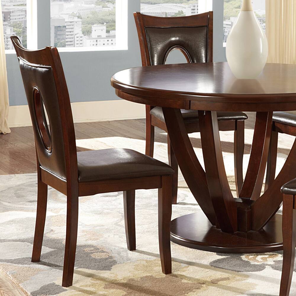 Miraval Cherry Brown Hole-back Dining Chairs (Set of 2) by iNSPIRE Q ...