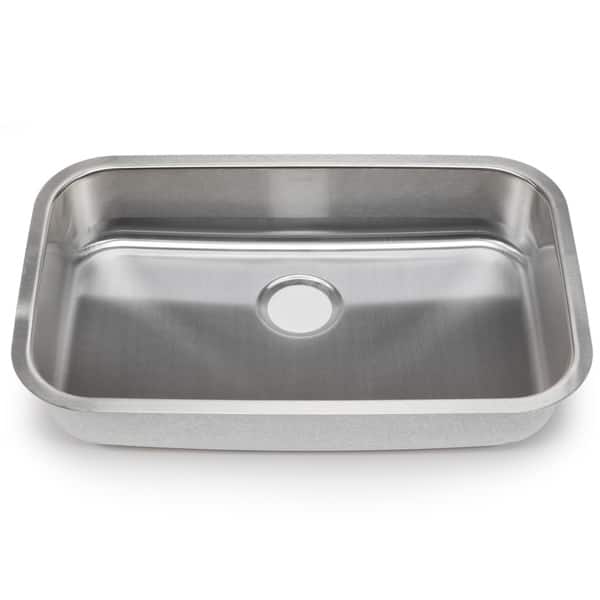 Blanco Stellar 18-gauge Steel Undermount Single ADA Bowl Kitchen Sink ...