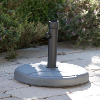 Christopher Knight Home 55-pound Grey Umbrella Base - Bed Bath & Beyond ...
