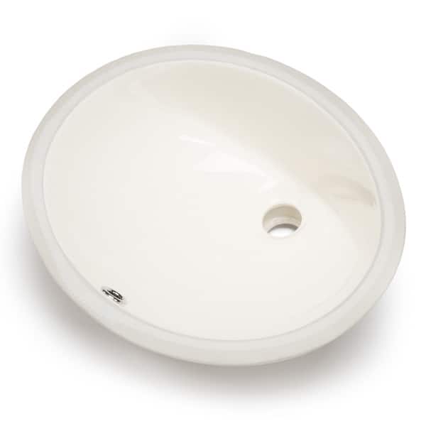 Hahn Ceramic Small Oval Bisque Bathroom Bowl (UM) - Bed Bath & Beyond ...