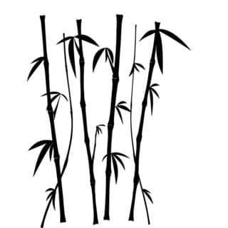 Bamboo Vinyl Wall Sticker Decal - Bed Bath & Beyond - 8769875