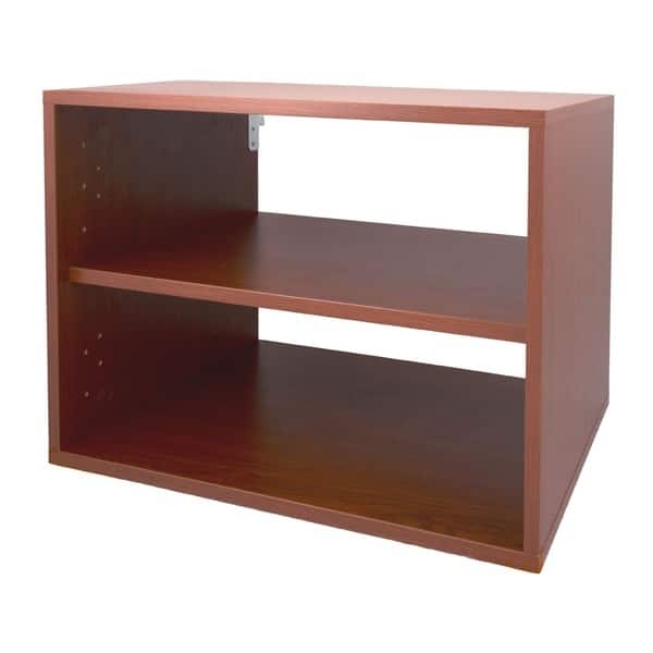 Organized Living freedomRail Modern Cherry OBox 1 Shelf - Bed Bath ...