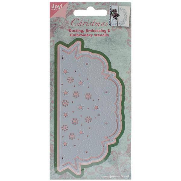Joy! Crafts Cut, Emboss & Embroidery Dies - Stars & Swirls Border - Bed ...