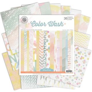 Color Wash Paper Pad 6 X6 36/Sheets - 18 Single-Sided Designs/2 Each ...