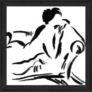 Cheryl Roberts 'Figure Study IV' Framed Wall Art - Bed Bath & Beyond - 8786800