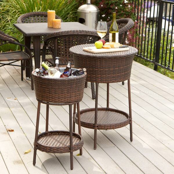 Phaedra Wicker Bucket 2-piece Set by Christopher Knight Home - Bed Bath ...