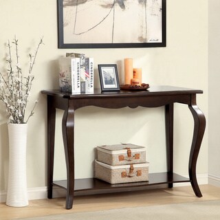 Furniture of America Prozilla Traditional Oak 50-inch Console Table ...