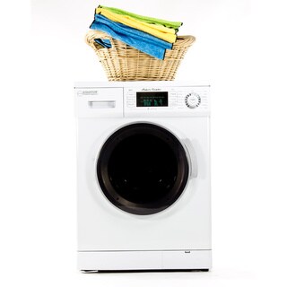 1.6 cu. ft. Compact Combo Washer and Electric Dryer with Optional ...