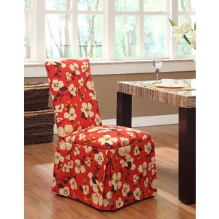 Floral Skirted Parson Dining Chair - Bed Bath & Beyond - 8858821