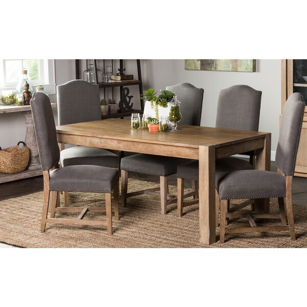 Kosas Home Kira 70-inch Teak Finish Dining Table - Free Shipping Today ...