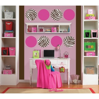 Wall Pops Zebra Luscious Wall Sticker Decal (Set of 9) - Bed Bath ...
