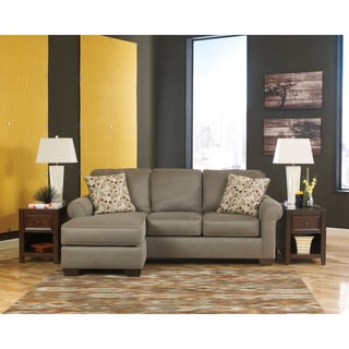 Signature Design by Ashley Danley Dusk Fabric Sofa with Chaise - Bed ...