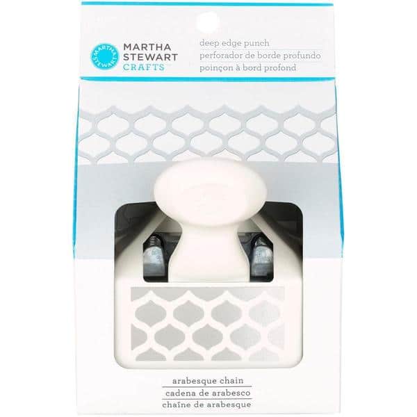 Martha Stewart Deep Edge Punch - Arabesque Chain - Bed Bath & Beyond ...