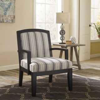 Alenya Quartz Off-white Striped Accent Chair - Bed Bath & Beyond - 8896200