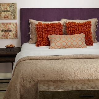 Humble + Haute Stratton Plum Full Tufted Upholstered Headboard - Bed ...
