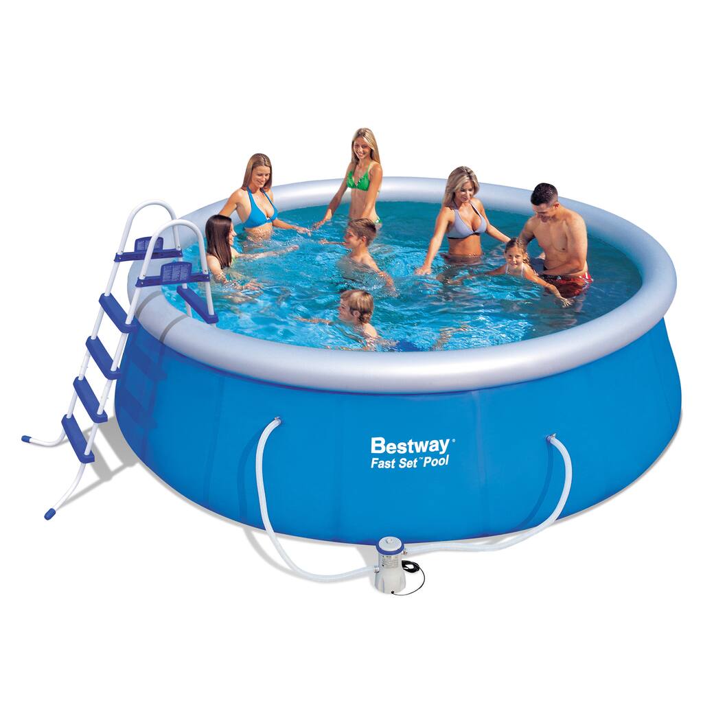 Bestway Fast Set Pool Set - Overstock - 8900030