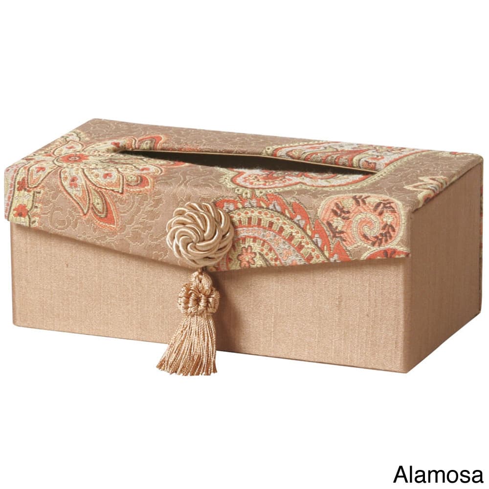 Rectangular Tissue Box Cover - Overstock - 8909865