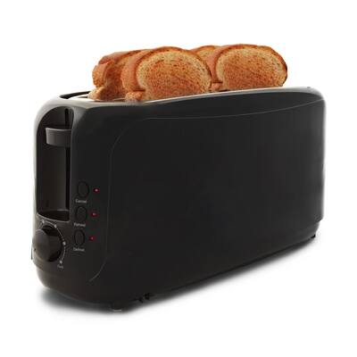 4-slice Long Slot Cool Touch Toaster - Overstock - 8935536