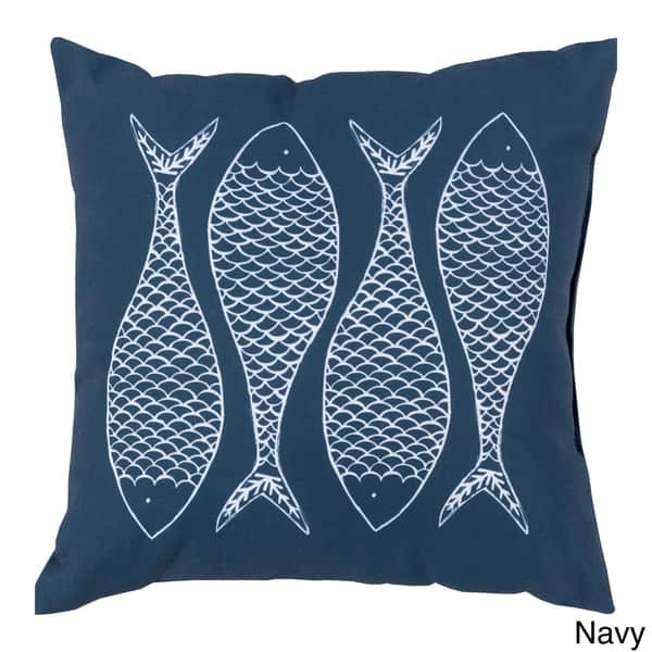 Fish Scales Indoor/Outdoor Decorative Throw Pillow - On Sale - Bed Bath ...