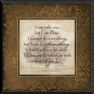 Stephanie Marrott '911 Dispatch' Inspirational Wall Plaque - Bed Bath ...