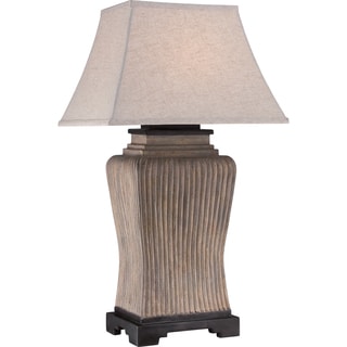 Kennon Stone-like Outdoor Table Lamp - Bed Bath & Beyond - 8964979