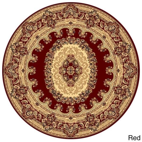 Traditional Round Oriental Area Rug - Bed Bath & Beyond - 8969603