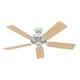 Hunter Fan Studio Series 52" Ceiling Fan with 4-Light LED Light Kit ...