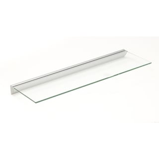 Essentials 8x24 Clear Glass Shelf Kit - Bed Bath & Beyond - 8979882
