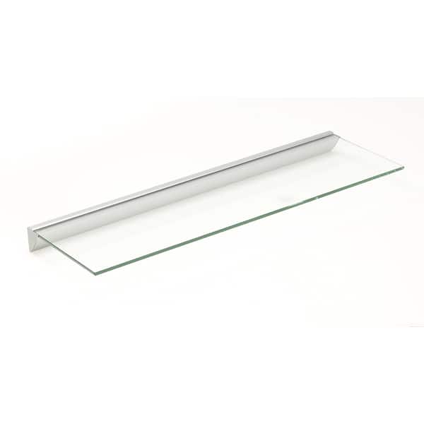 Essentials 8x24 Clear Glass Shelf Kit - Bed Bath & Beyond - 8979882