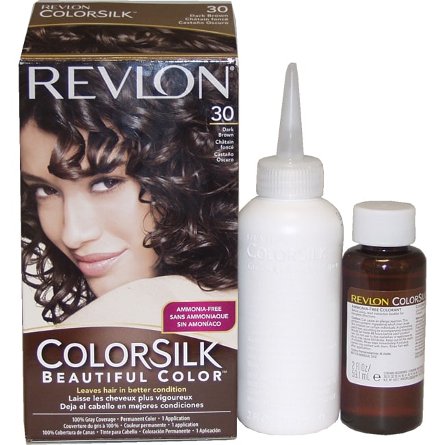 Shop Revlon ColorSilk Beautiful Color #30 Dark Brown Hair Color - Free ...
