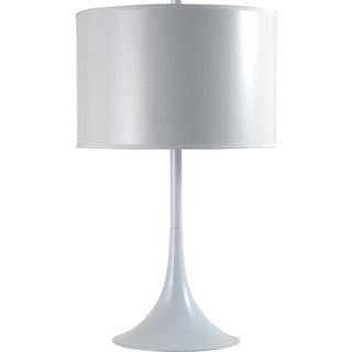 Single-light Modern White Metal Table Lamp - Bed Bath & Beyond - 9003853