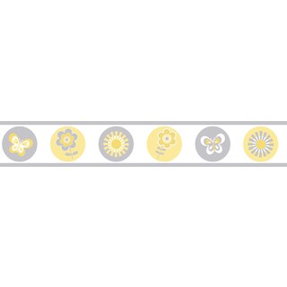 Sweet Jojo Designs Mod Garden Wall Paper Border - Bed Bath & Beyond ...
