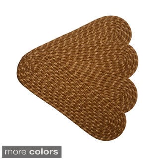 Cambridge Braided Reversible Stair Treads (Set of 4) - Bed Bath ...