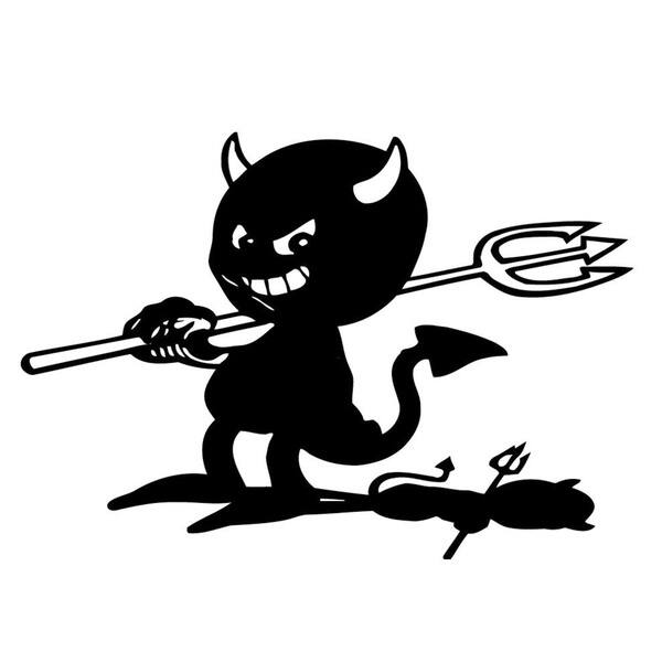 Little Devil Vinyl Wall Decal 1 - Bed Bath & Beyond - 9011050