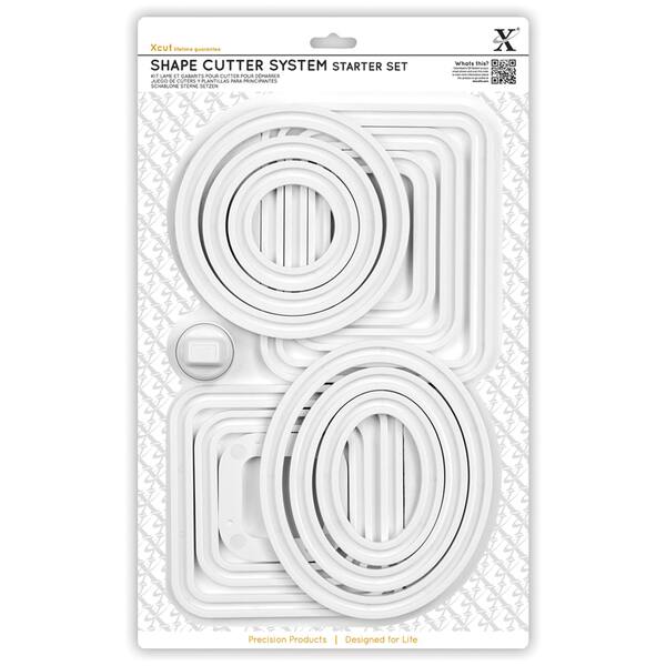 Xcut Shape Cutter System Starter Set/Cutter Carriage 13pcs-Nesting ...