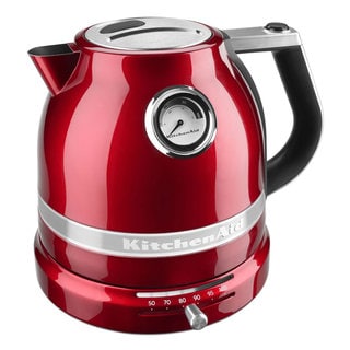 KitchenAid KEK1522CA Pro Line Series Candy Apple Red Electric Kettle ...