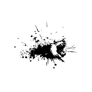 Explosion Animal Vinyl Wall Art - Bed Bath & Beyond - 9046235