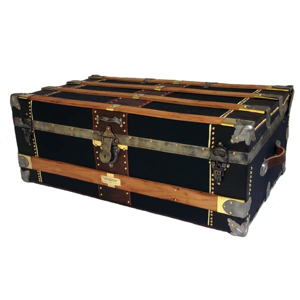 Duguid Bros 'Wallamena' Genuine Antique Wall Trunk - Bed Bath & Beyond ...