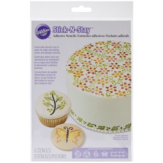 Stick N Stay Stencils-Nature - Bed Bath & Beyond - 9056522