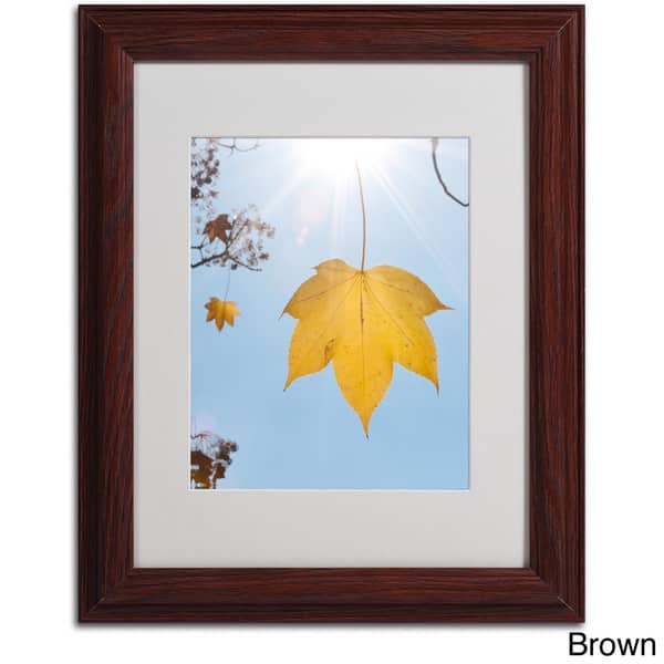 Kurt Shaffer 'Autumn Inspiration' Framed Matted Art - Bed Bath & Beyond ...