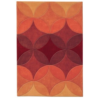 Mystique Overlapping Circles Rug (7.10 x 10.10) - Bed Bath & Beyond ...