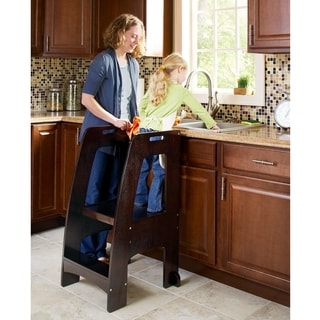 Guidecraft Step Up Kitchen Helper Espresso - Bed Bath & Beyond - 9064485