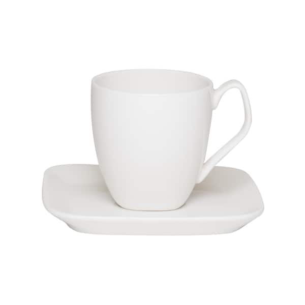 Red Vanilla Trends Espresso Cup/ Saucer Set (Pack of 6) - Bed Bath ...