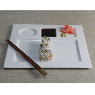 Red Vanilla Trends 4-part 11.5-inch Serving Plate (Set of 2) - Bed Bath ...