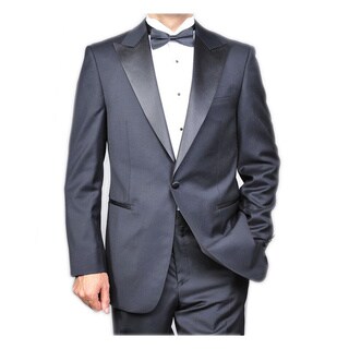 Mantoni Men's Virgin Wool Tuxedo in Black-38R (As Is Item) - Bed Bath ...