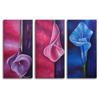 Hand-painted 'Keeping Secrets' Oil Painting - Bed Bath & Beyond - 9084911